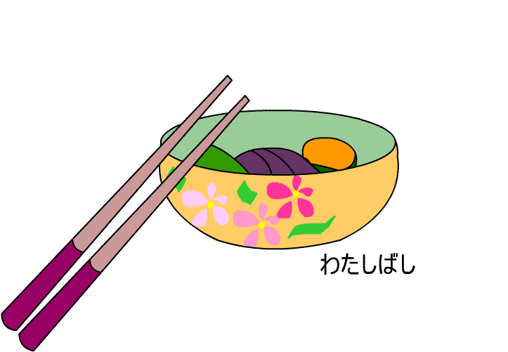 Conoscere il Giappone! 天晴！: Hashi, istruzioni per l'uso! はしを使い方について話しましょう！