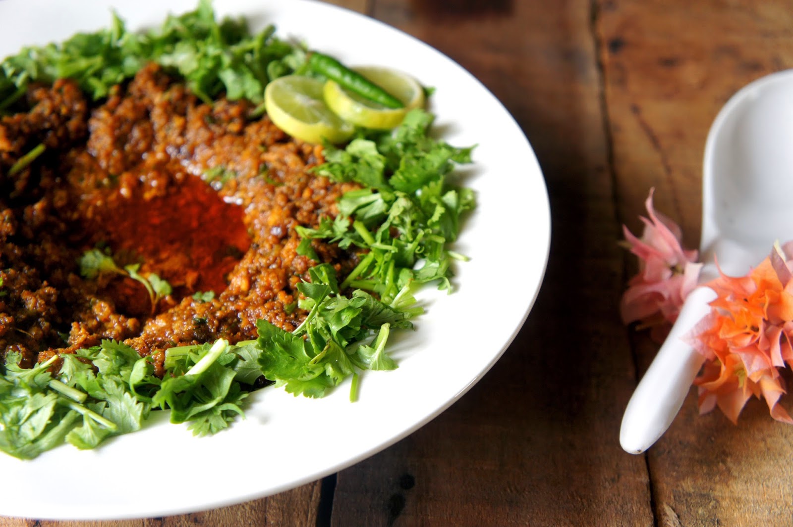 Let's talk food : Murgir Bhorta: Opar Bangla specialty