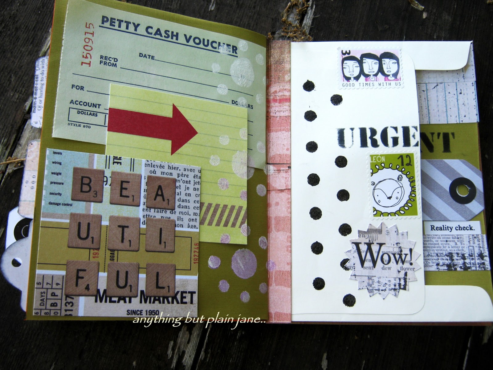 ANYTHING BUT PLAIN JANE !: Use an envelope!