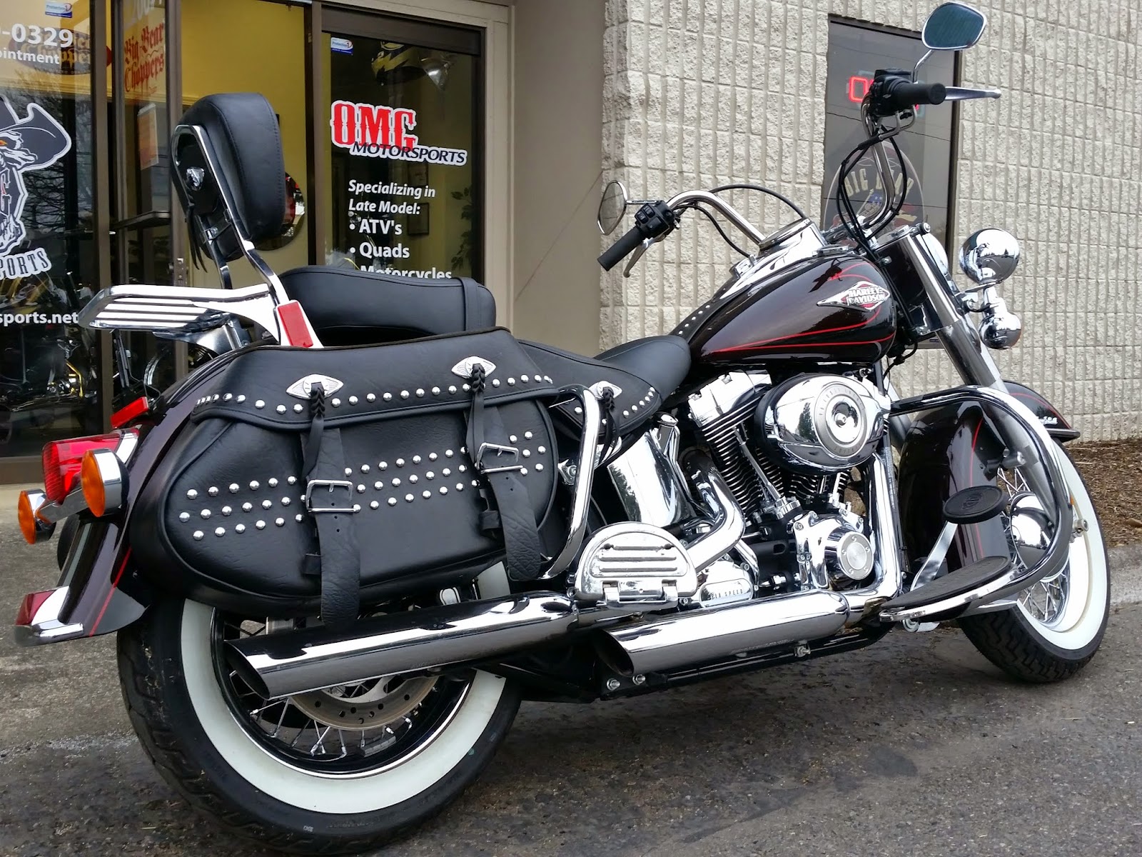 OMG Motorsports: 2011 Harley FLSTC Heritage Softail Classic 2-Tone ...