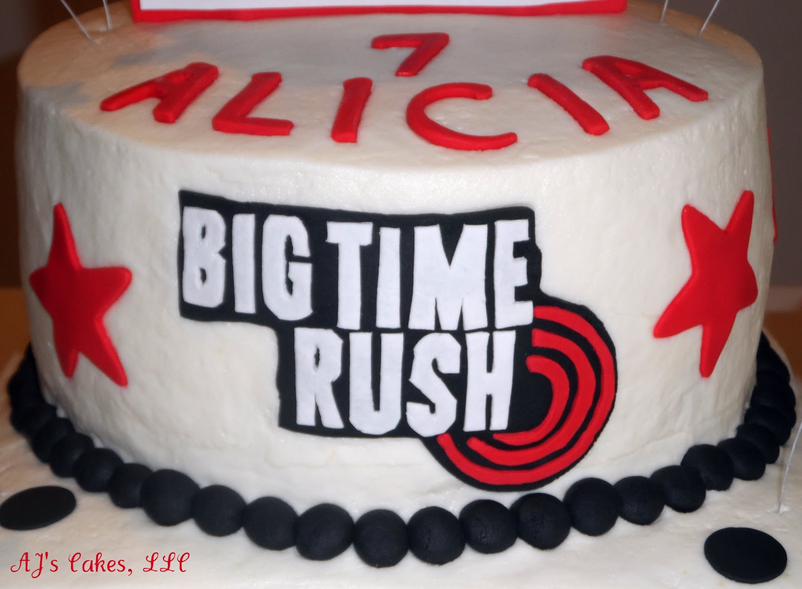 AJ's Cakes: Big Time Rush Cake