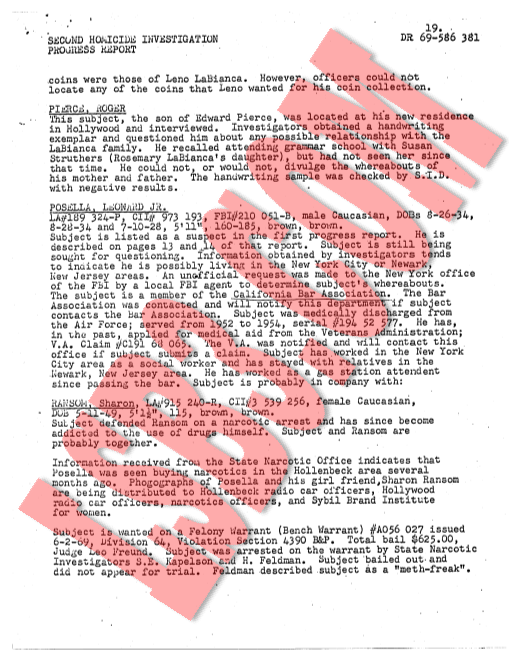 The Tate-LaBianca Homicide Research Blog