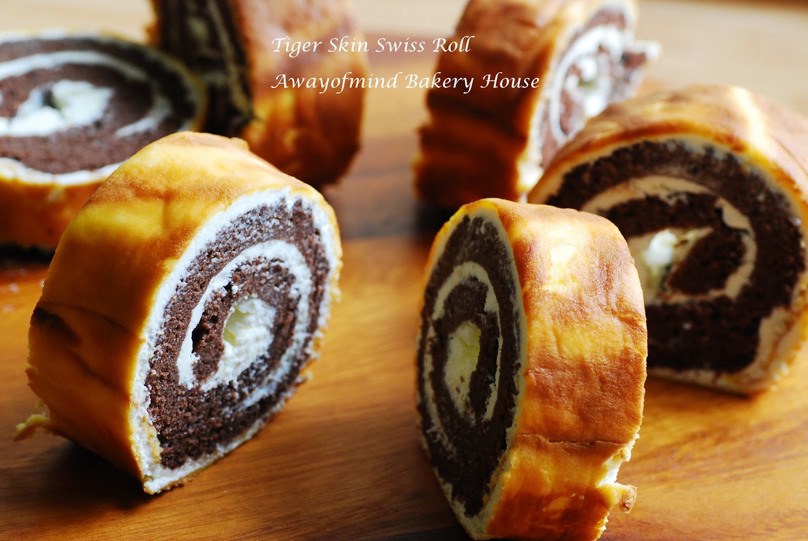 Awayofmind Bakery House: Tiger Skin Swiss Roll 虎皮蛋糕卷