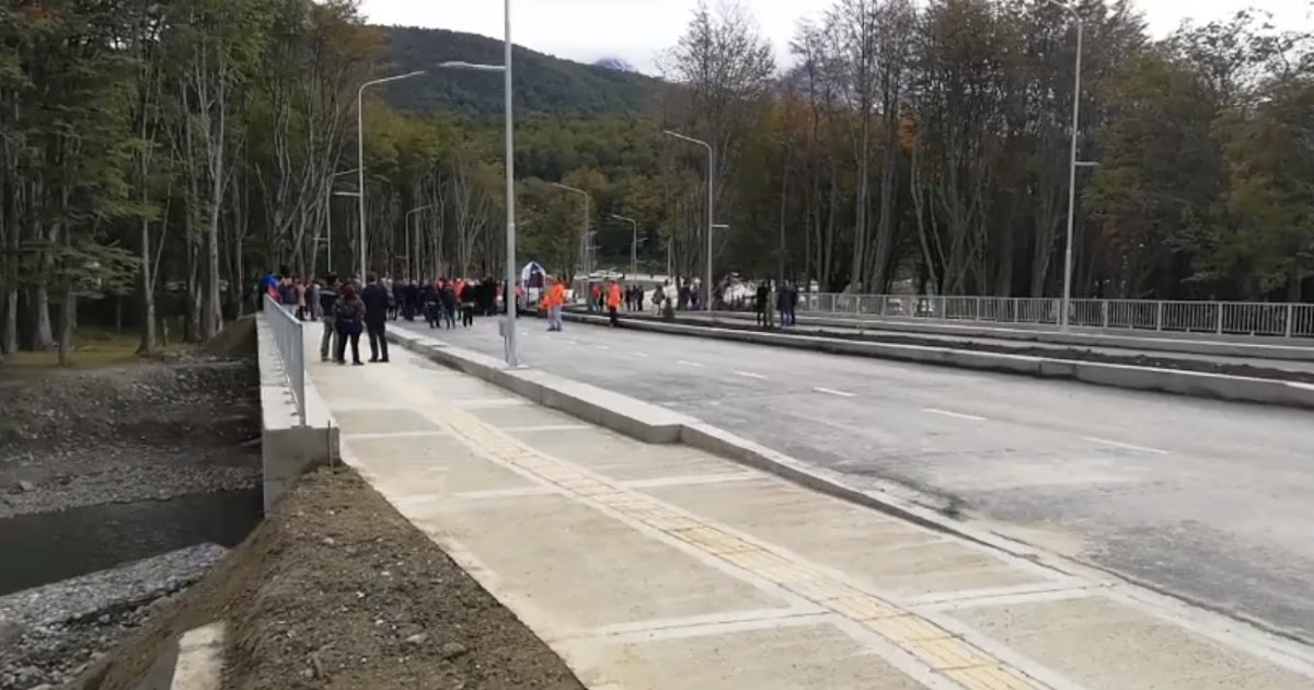 Ushuaia: Inauguraron un nuevo Puente sobre el Río Pipo | Portal La TDF