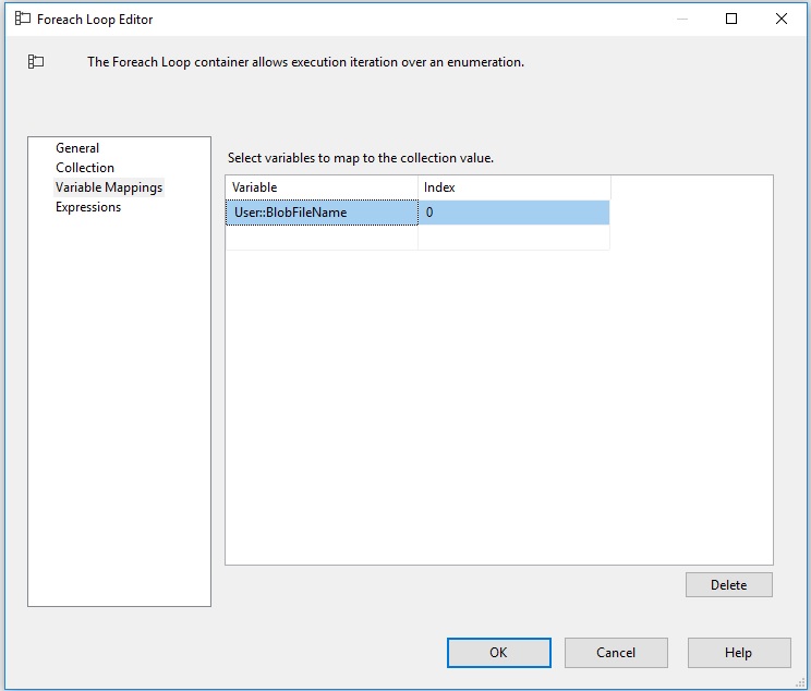 Gopika's Blog: Configuring SSIS Foreach Loop Container for Azure Blob ... Gopika's Blog: Configuring SSIS Foreach Loop Container for Azure Blob ...