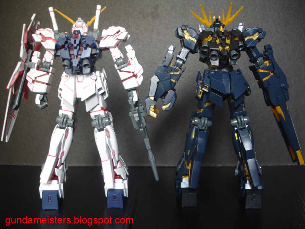 Gundam Meisters: Gunpla Battle: Gundam Unicorn vs. Banshee