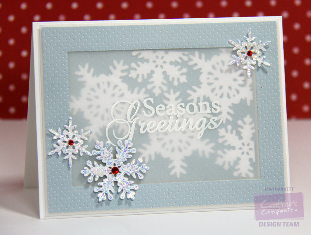 Stamp Scents: Winter Snowflakes