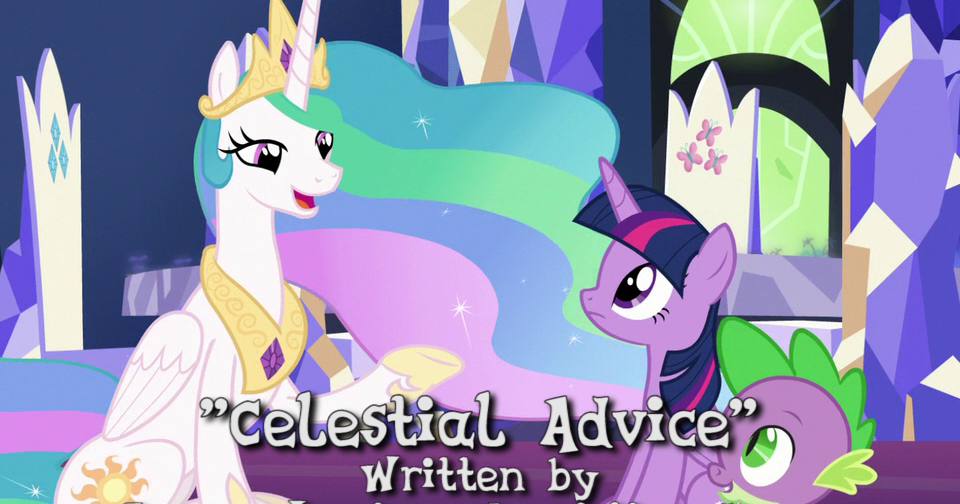 The Railfan Brony Blog: MLP Episode 701: Celestial Advice