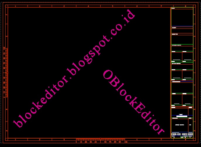 OBlockEditor: Download Plot Style Autocad with Paper A3