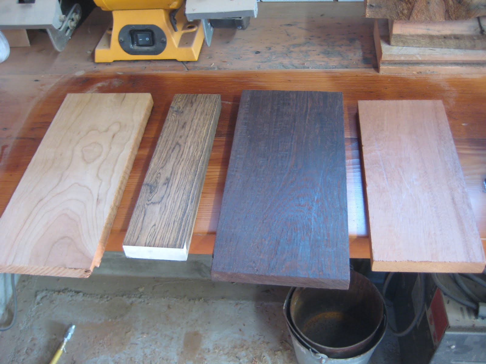 Testing Stain, Testing Wood