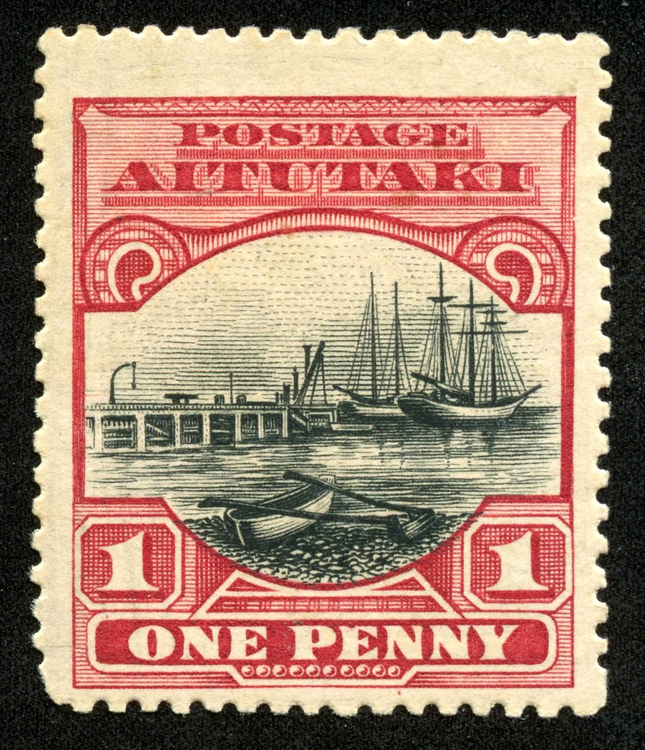 Big Blue 1840-1940: Aitutaki- a closer look at the stamp issues