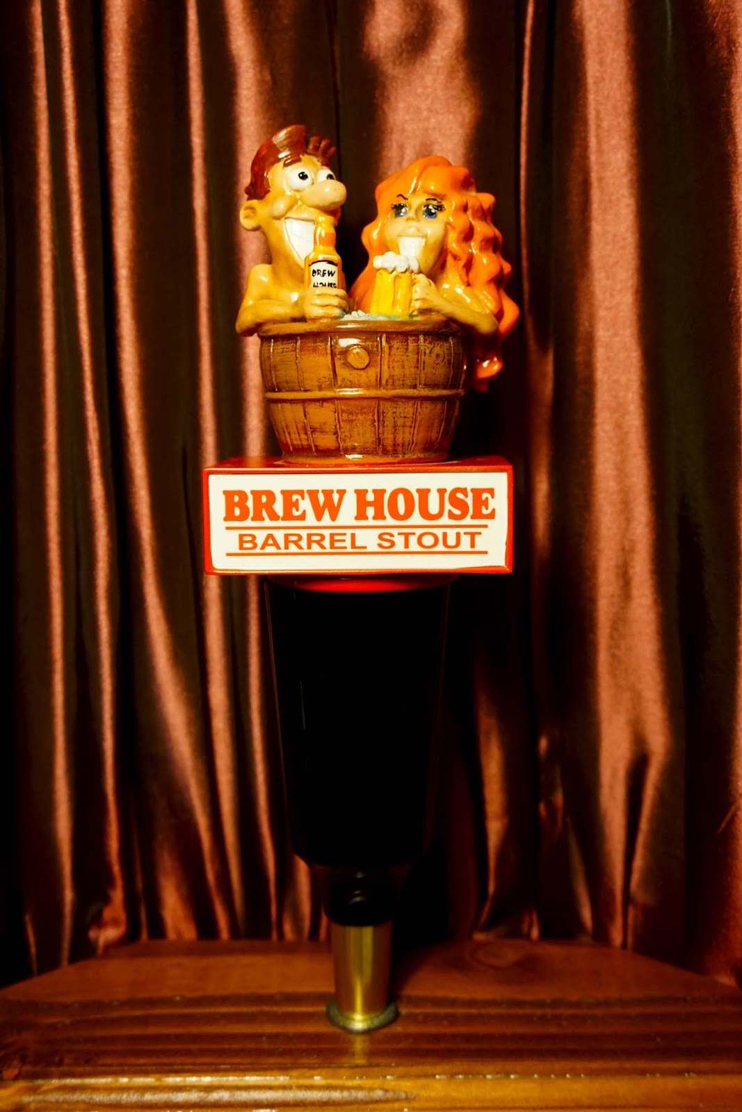 Tap Handle 577 Rocky Run Brew House Barrel Stout Tap Handle 577 Rocky Run Brew House Barrel Stout