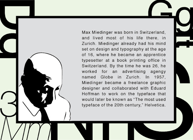 matthewdavid88: Great Minds in Design: Max Miedinger