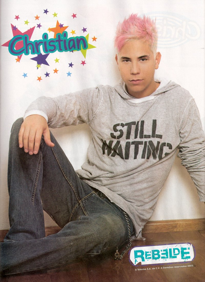 Por Siempre Rebelde: Fotos de Christian - Revista Rebelde