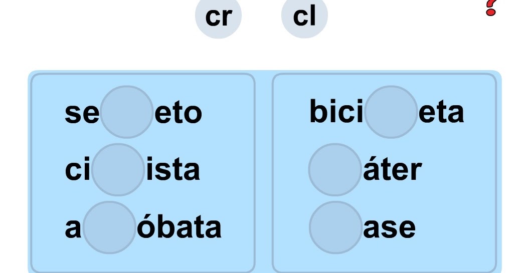 CAPITÁN EDUCACIÓN: 1º PRIMARIA - LENGUA: PALABRAS CON CL