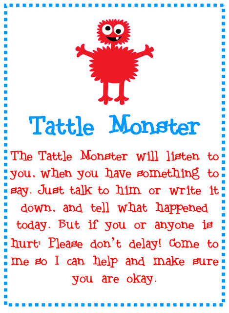 Room Mom 101 Tattle Tell