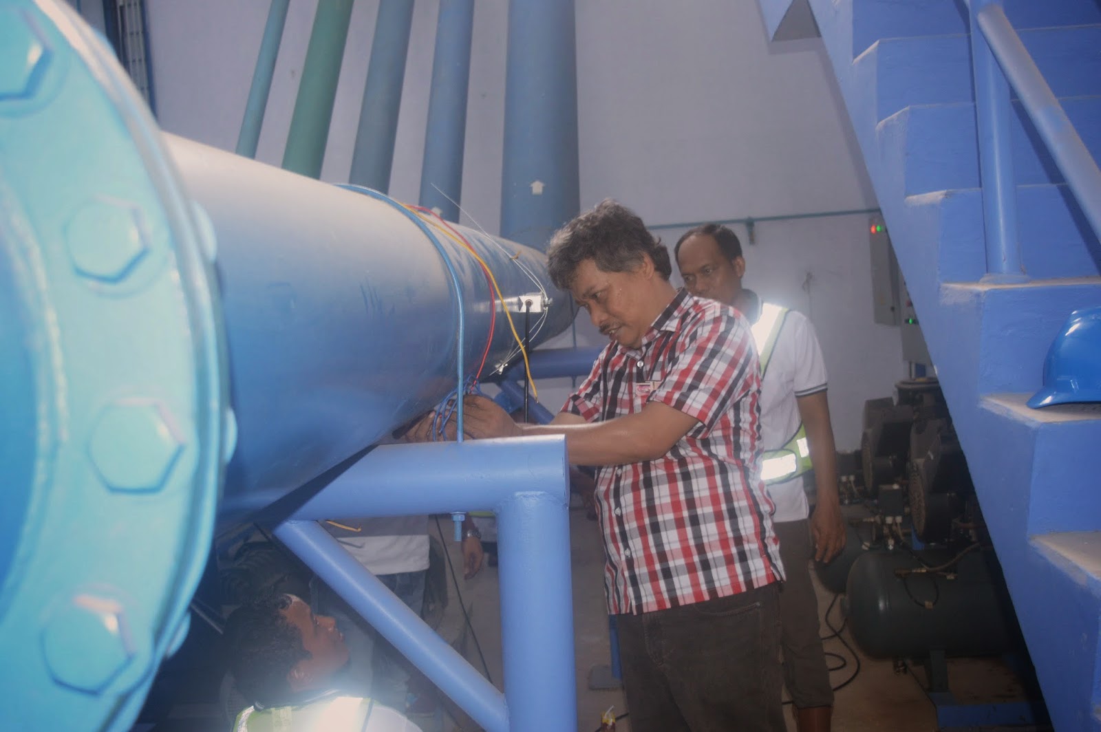 Installasi Clamp On Flow Meter di PDAM Berau - Flow Meter Indonesia ...
