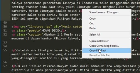 Cara Membuat Teks Halaman Web Menggunakan Kode HTML dan CSS - Kumpulan Tulisan