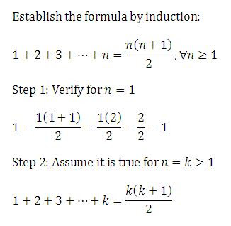 Math Rescue: Number Theory: Finite Induction