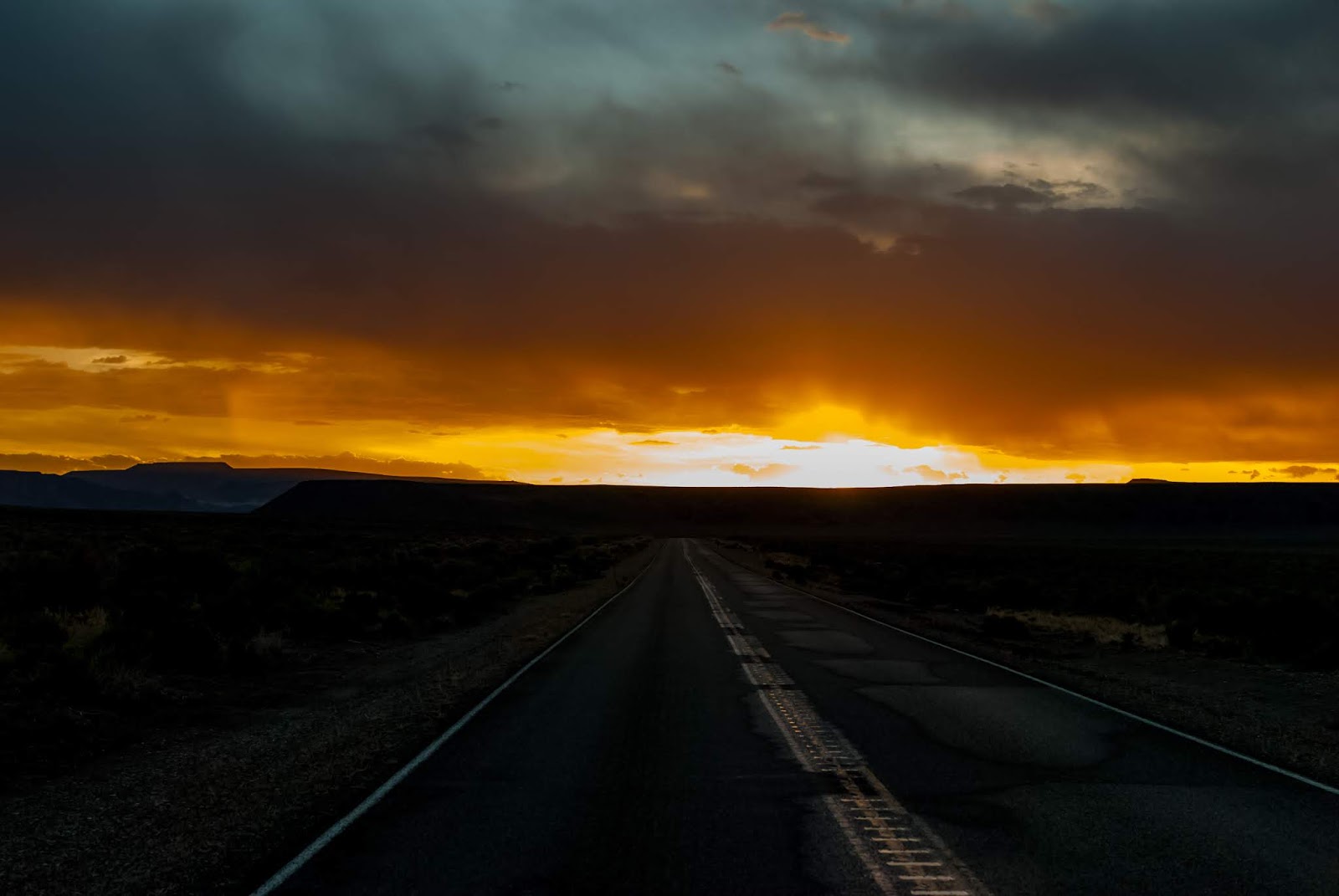 Nevada Mountain Sunset