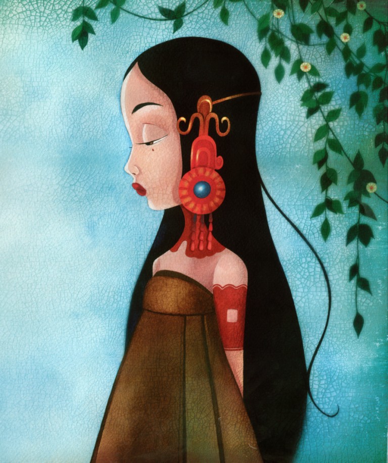 Biblioteca de Roquetes Mercè Lleixà: La princesa maia Sac-Nicté