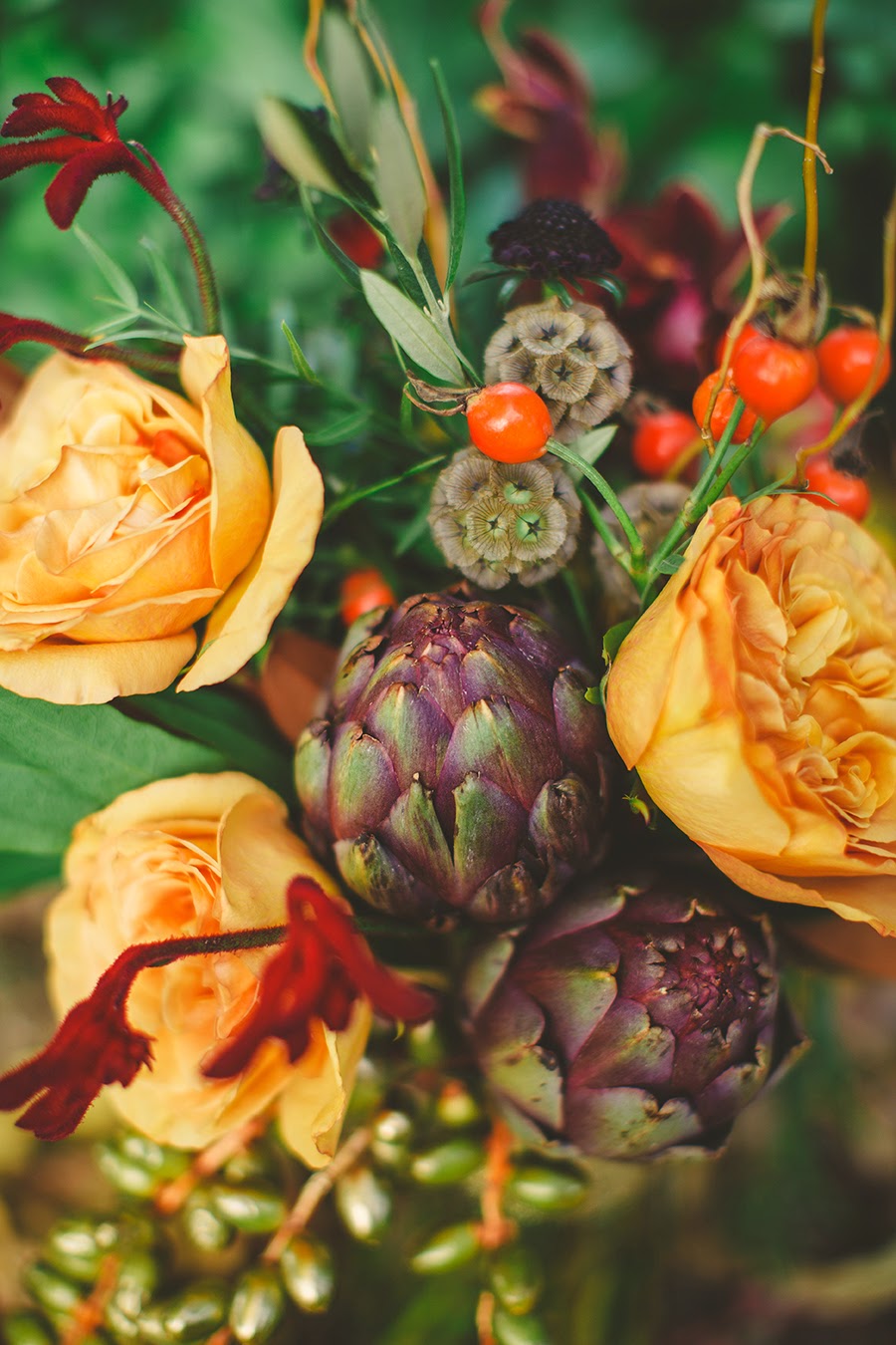 bloomers flowers & decor: { styled shoot | fall boho }