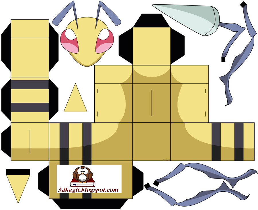 Cubecraft Pokmon Paper Pokemon Papercraft Pokemon