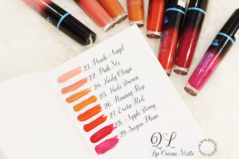 Review: QL Cosmetic Lip Cream Matte - Beauty Journal