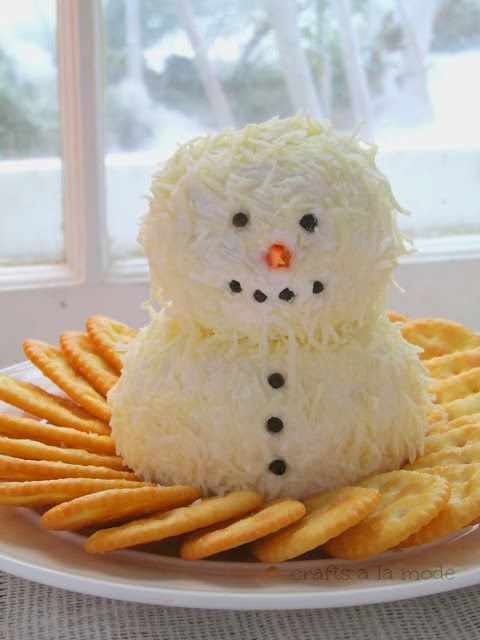 Be Different...Act Normal: Snowman Cheeseball