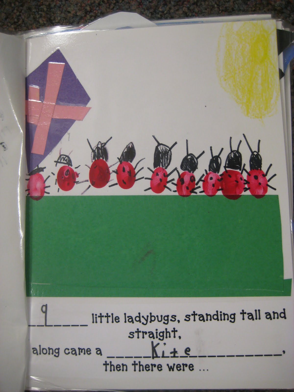 Kinder Garden: Ten Little Ladybugs Class Book
