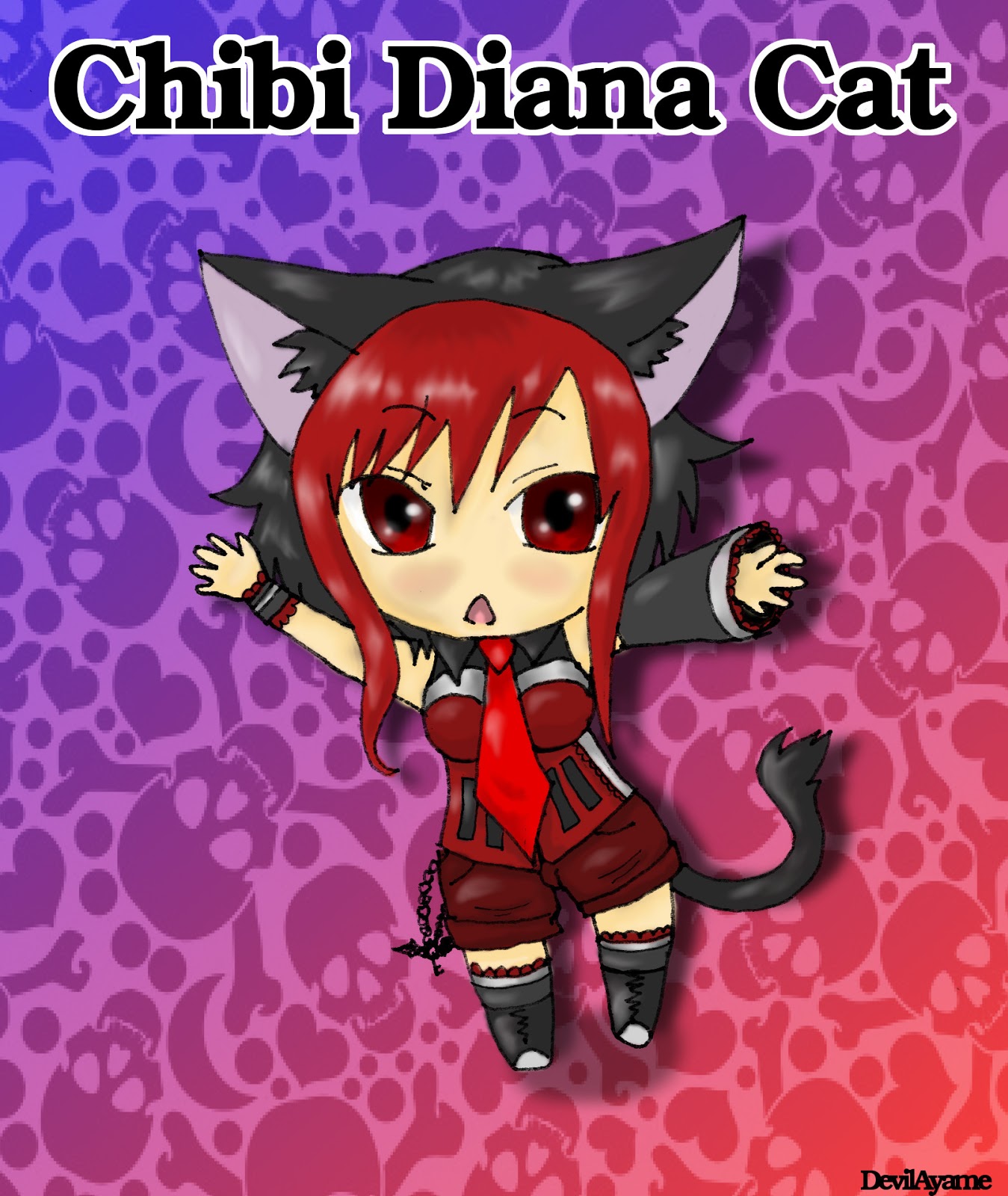 Destiny: Chibi Diana Cat