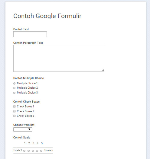 CARA MEMBUAT GOOGLE FORMULIR (DASAR) - MAS RUDY