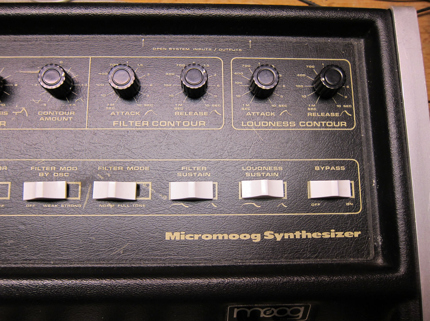 MATRIXSYNTH: Moog Micromoog Vintage Analog Synthesizer with Custom ...