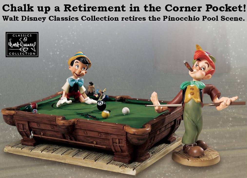 Duckman's Blog: Pinocchio Pool Table Scene Retires!