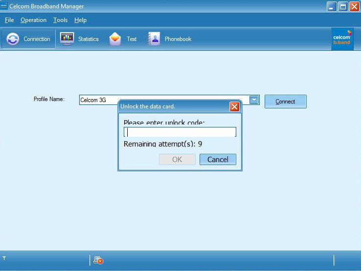 PENGEDAR SHAKLEE KUCHING: Cara Mudah Unlock Pin Modem Celcom Anda
