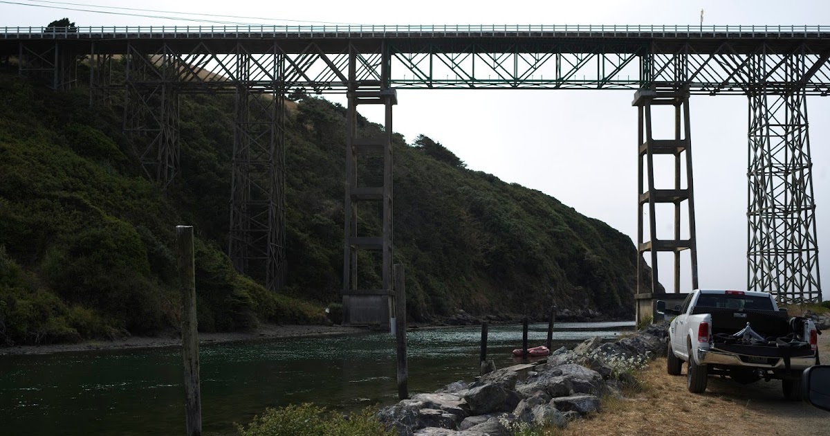 Bridge of the Week: Mendocino County, California Bridges: Highway 1 Bridge across Albion Creek