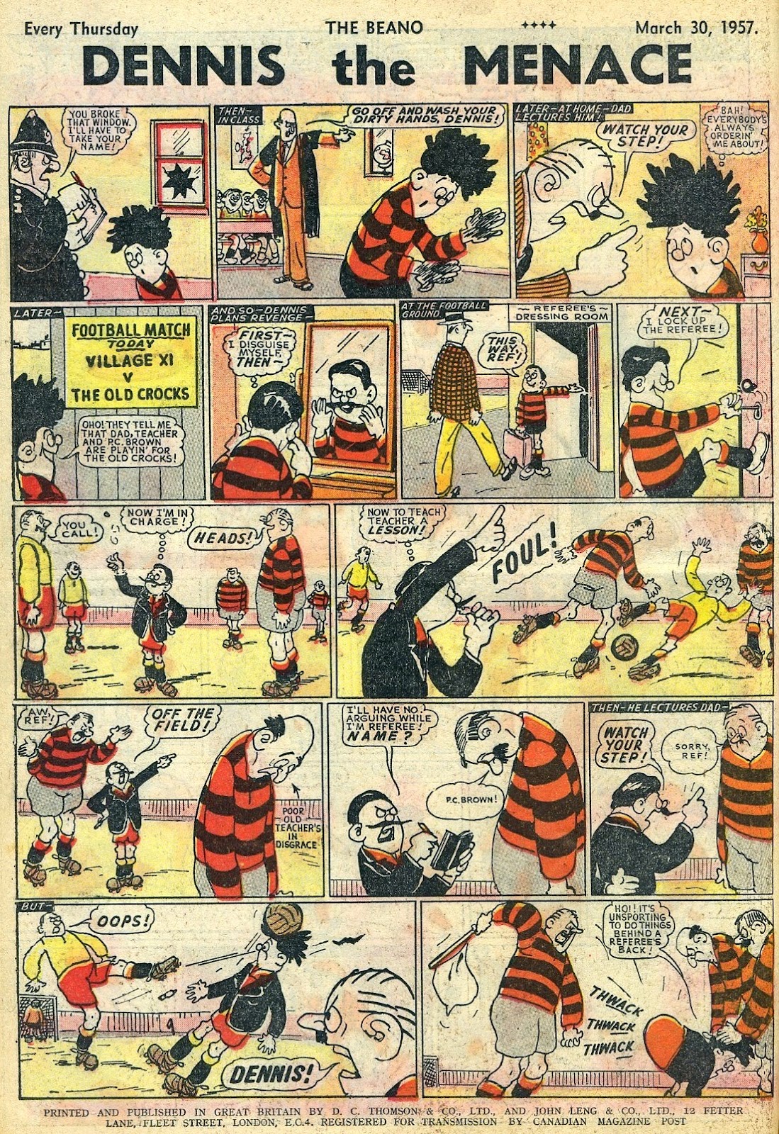 *KAZOOP !!: FOOTBALL THEME IN BRITISH HUMOUR COMICS TO CELEBRATE EURO ...