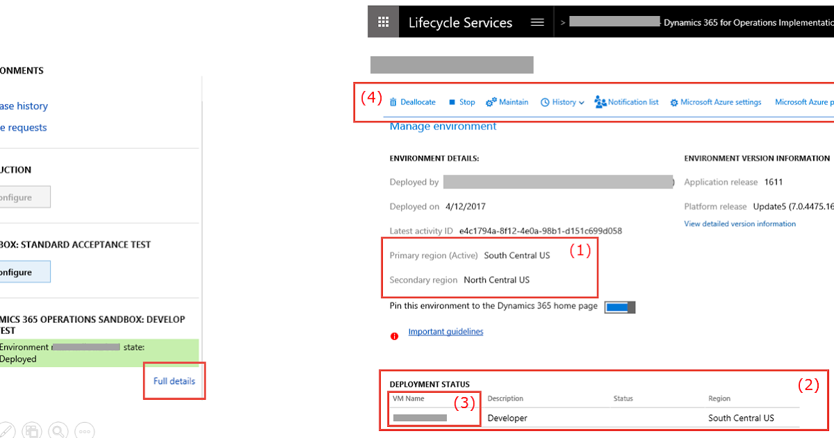 Inside Microsoft Dynamics AX: LCS environment management in D365