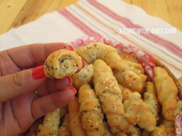 Соленки със сирене и кашкавал - Кулинарни фантазии