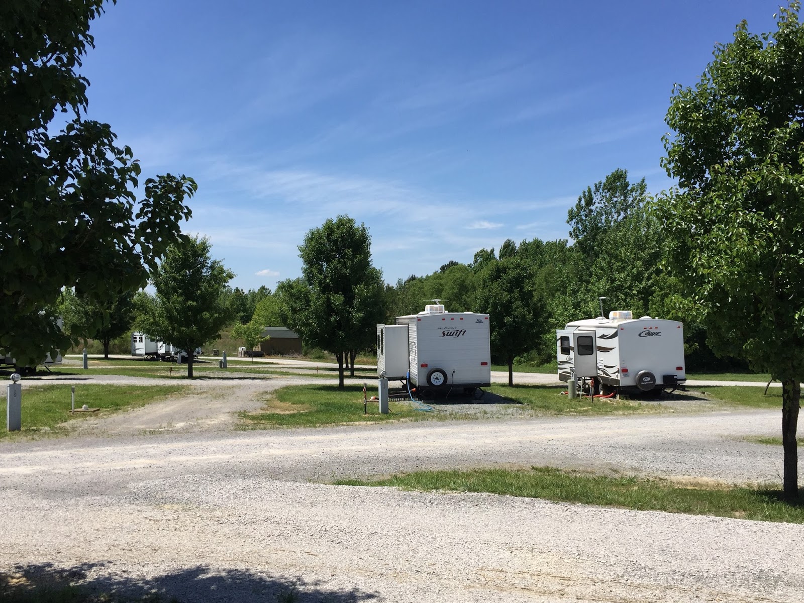 BLUE SKY AHEAD: Western Kentucky RV Park, Central City, KY