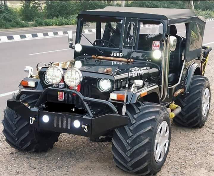 Joyal Motors Garage... Mahindra Jeep modified all India Transport ...
