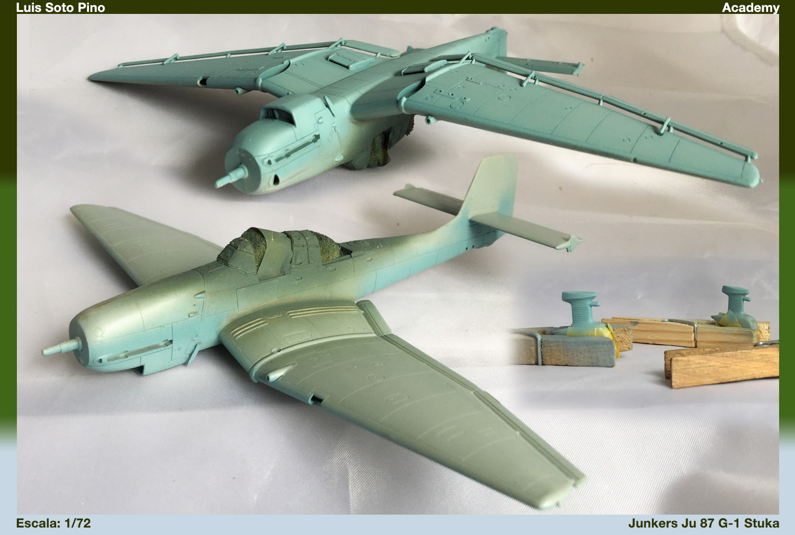Paso a paso vortexx: Junkers Ju-87 G1 STUKA - Academy 1/72