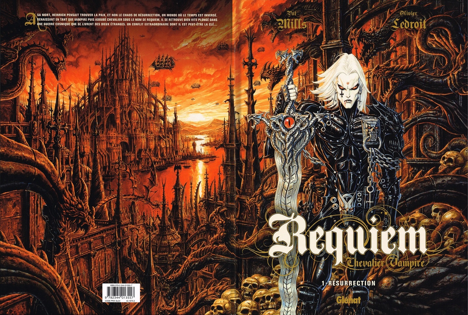 The Arch Deviant: Requiem Chevalier Vampire Tome 1 (Glénat reprint 2016)