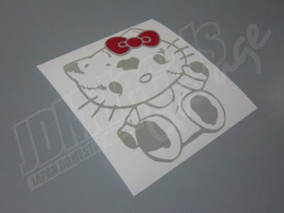 JDMdecals Garage: MCD-030 JDM Hello Kitty Decal V5