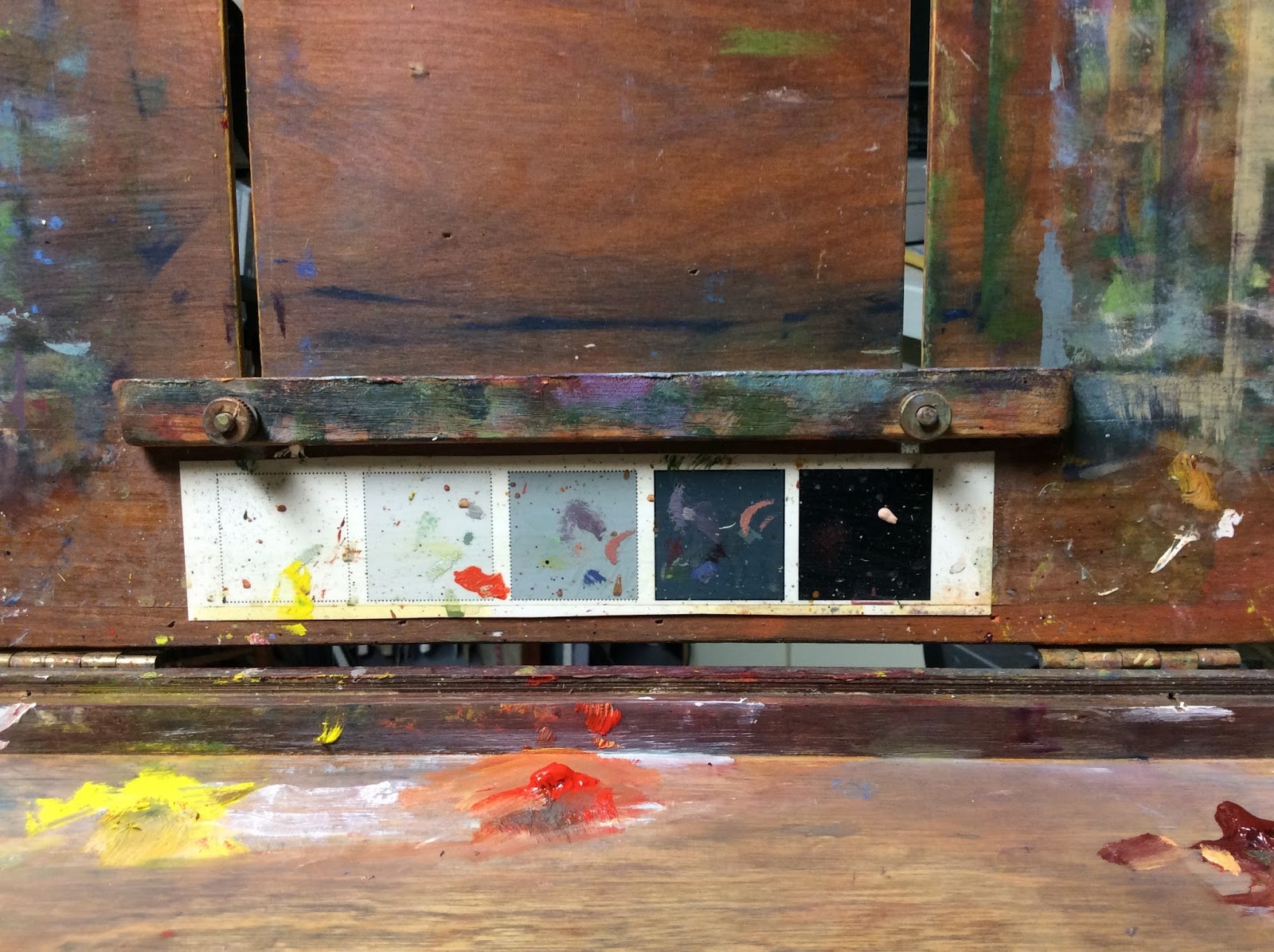 Darrell Anderson's Paintings, Marker Drawings and Prints: 2017