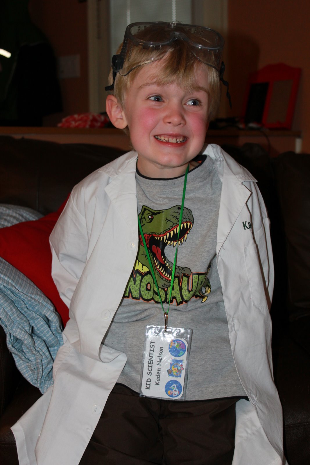 THE MUDDY PRINCESS: Science Birthday Party