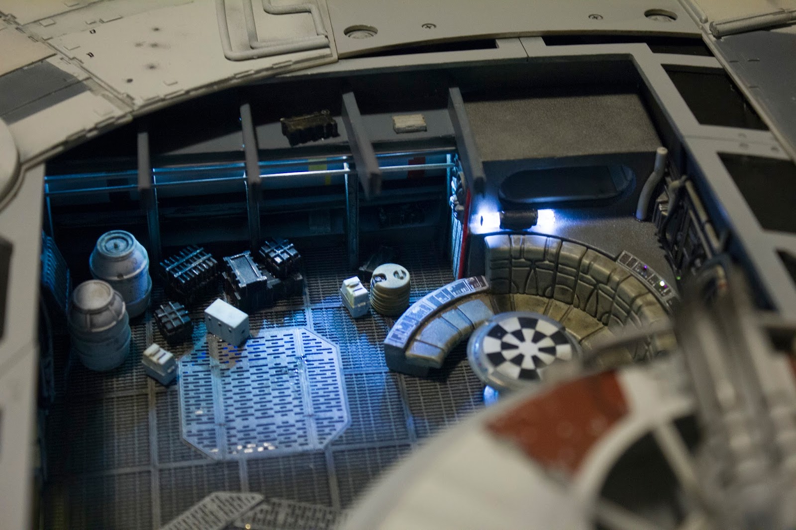 Millennium Falcon Model Build Diary