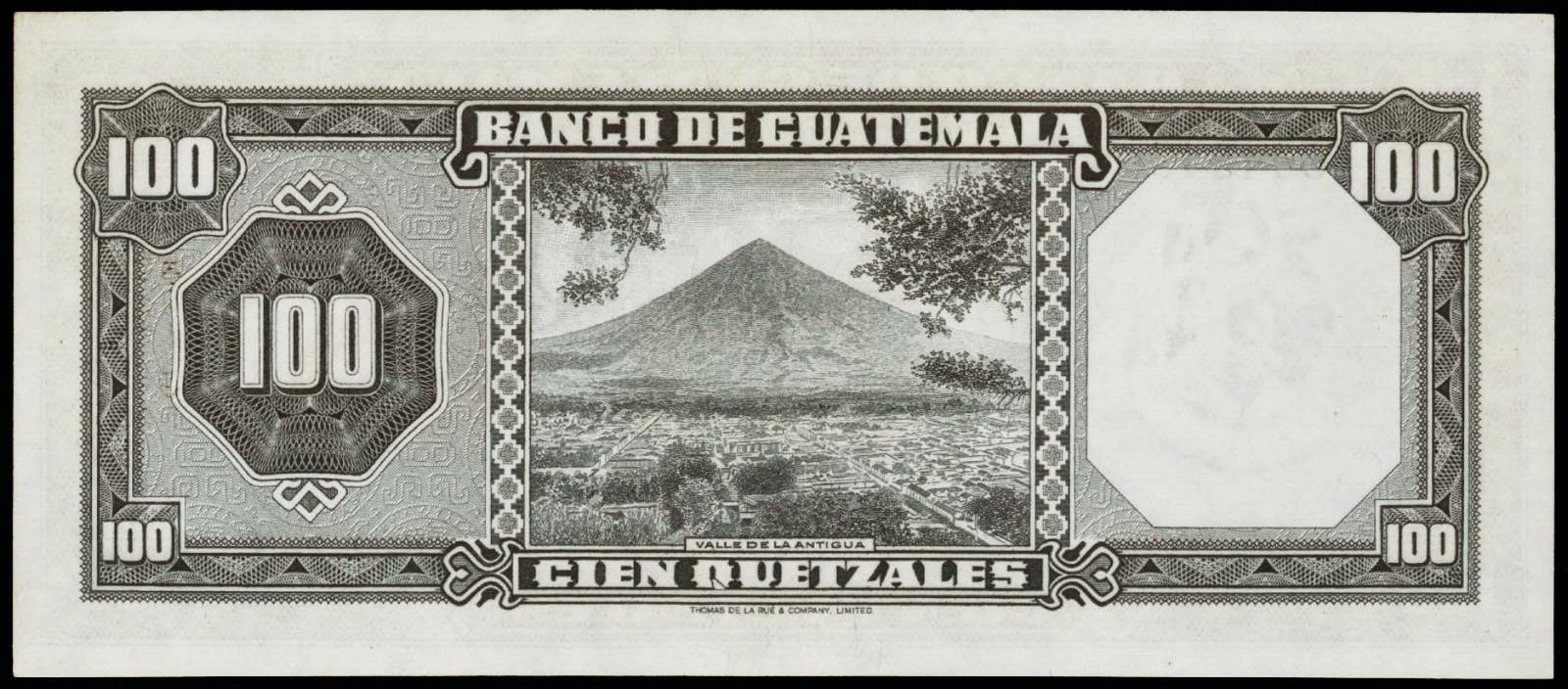 Guatemala 100 Quetzales banknote 1968|World Banknotes & Coins Pictures ...