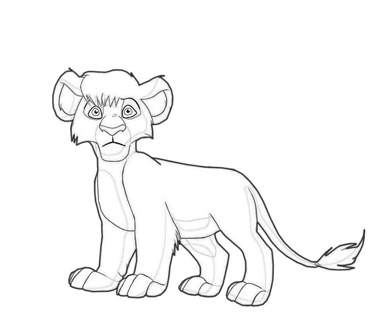 Kopa And Vitani Coloring Pages Coloring Pages