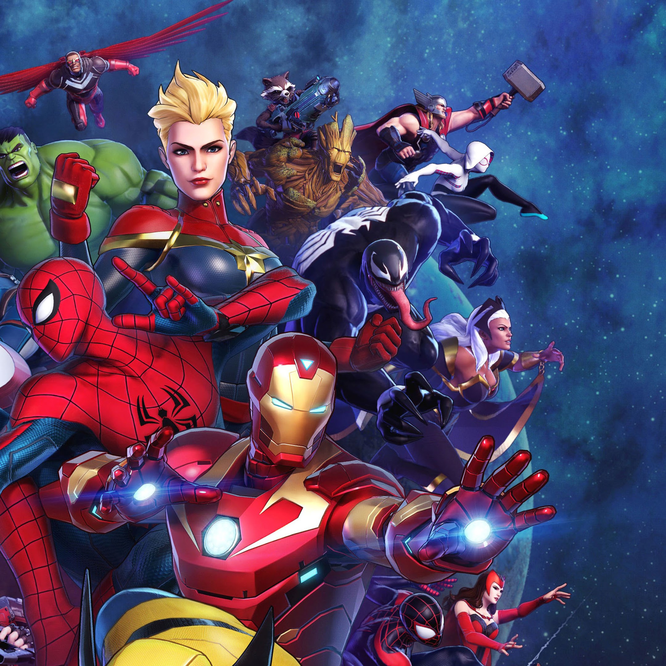 Marvel Ultimate Alliance 3, Characters, 4K, #46 Wallpaper iPhone Phone